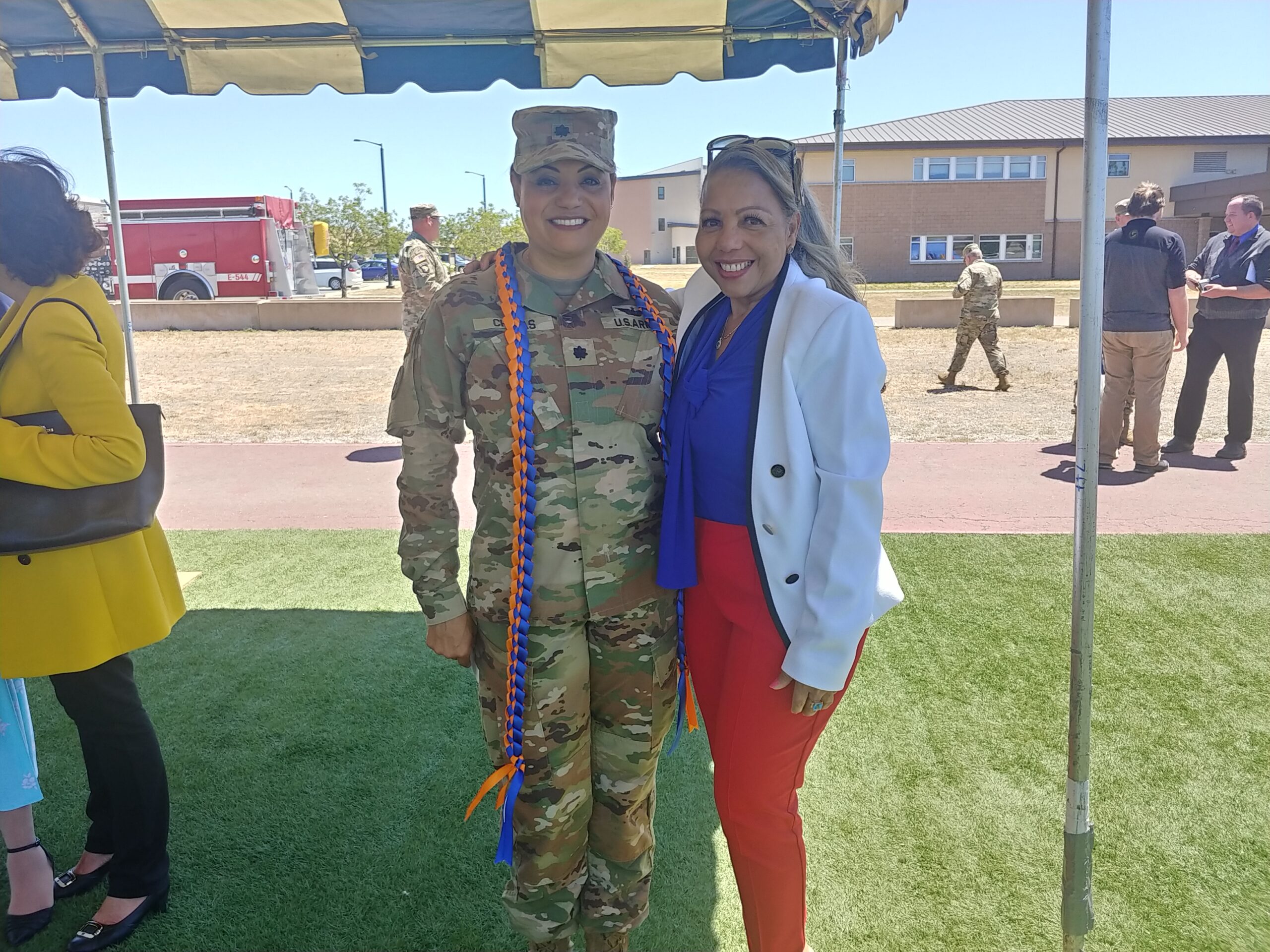 Teniente Coronel Marisol Chalas destaca sus raíces al asumir Base ...